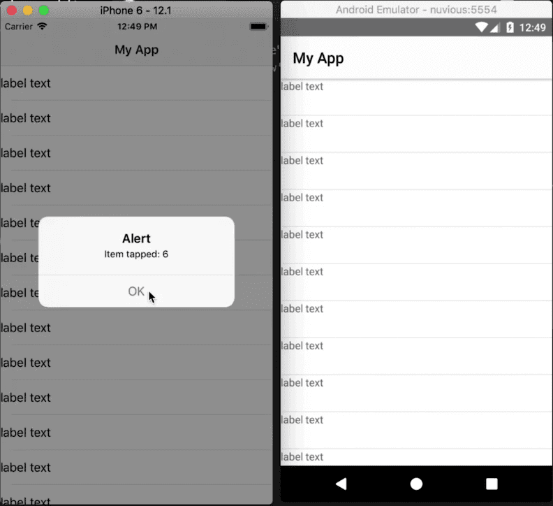 Custom FAB with CSS in NativeScript | NativeScripting