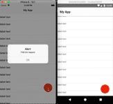 Custom FAB with CSS in NativeScript | NativeScripting