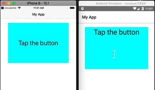 How to Vertically Center Label Text in NativeScript Android ...
