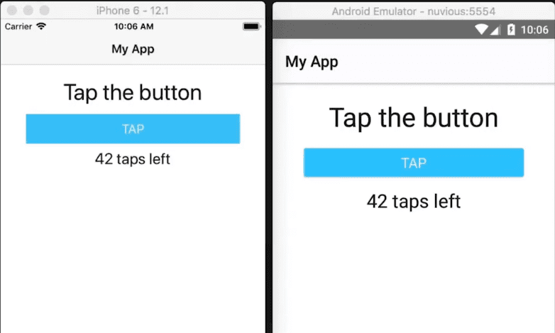 Multiple Frames in NativeScript | NativeScripting